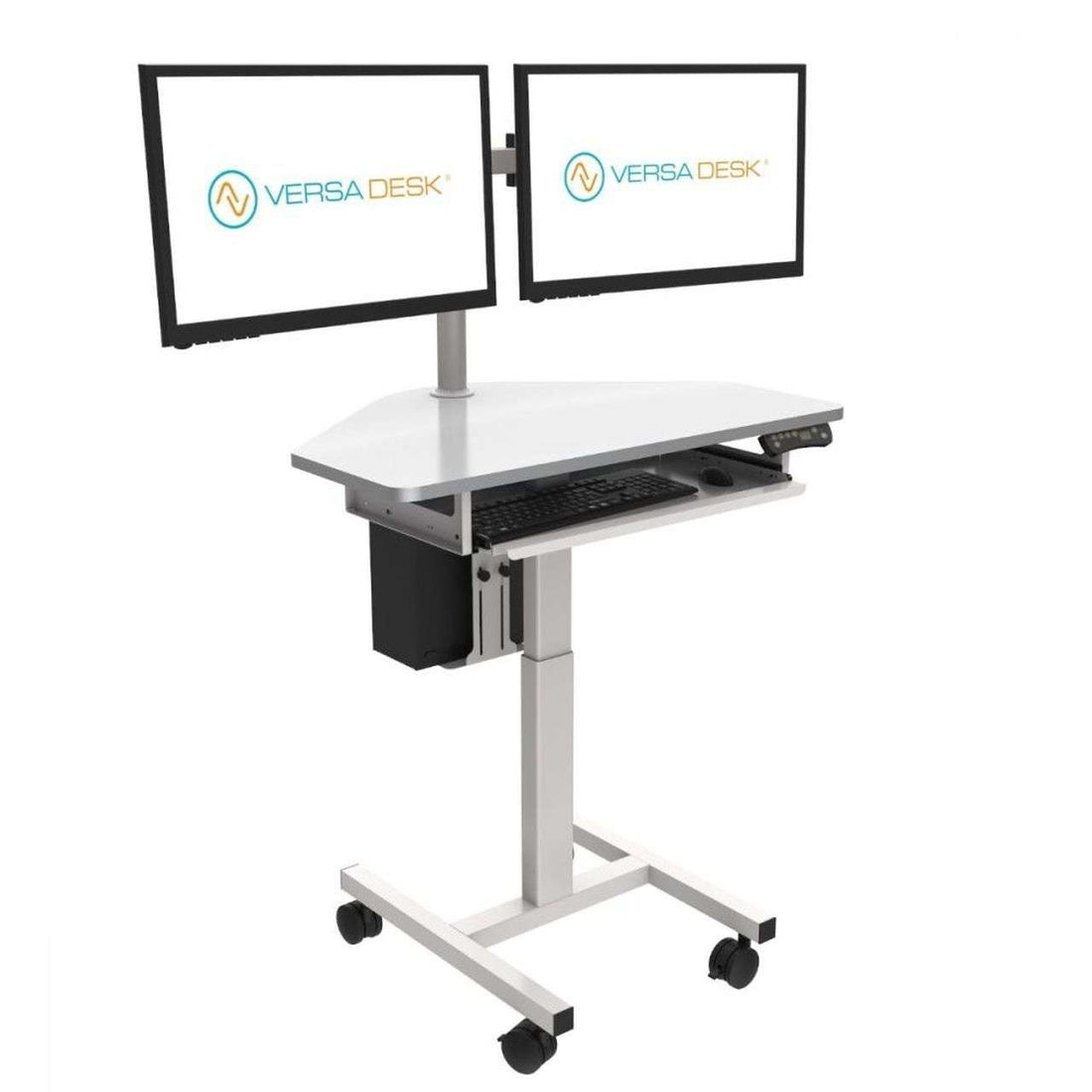 VersaDesk Compact Sit-to-Stand Computer Desk, CSD – Upmost Office